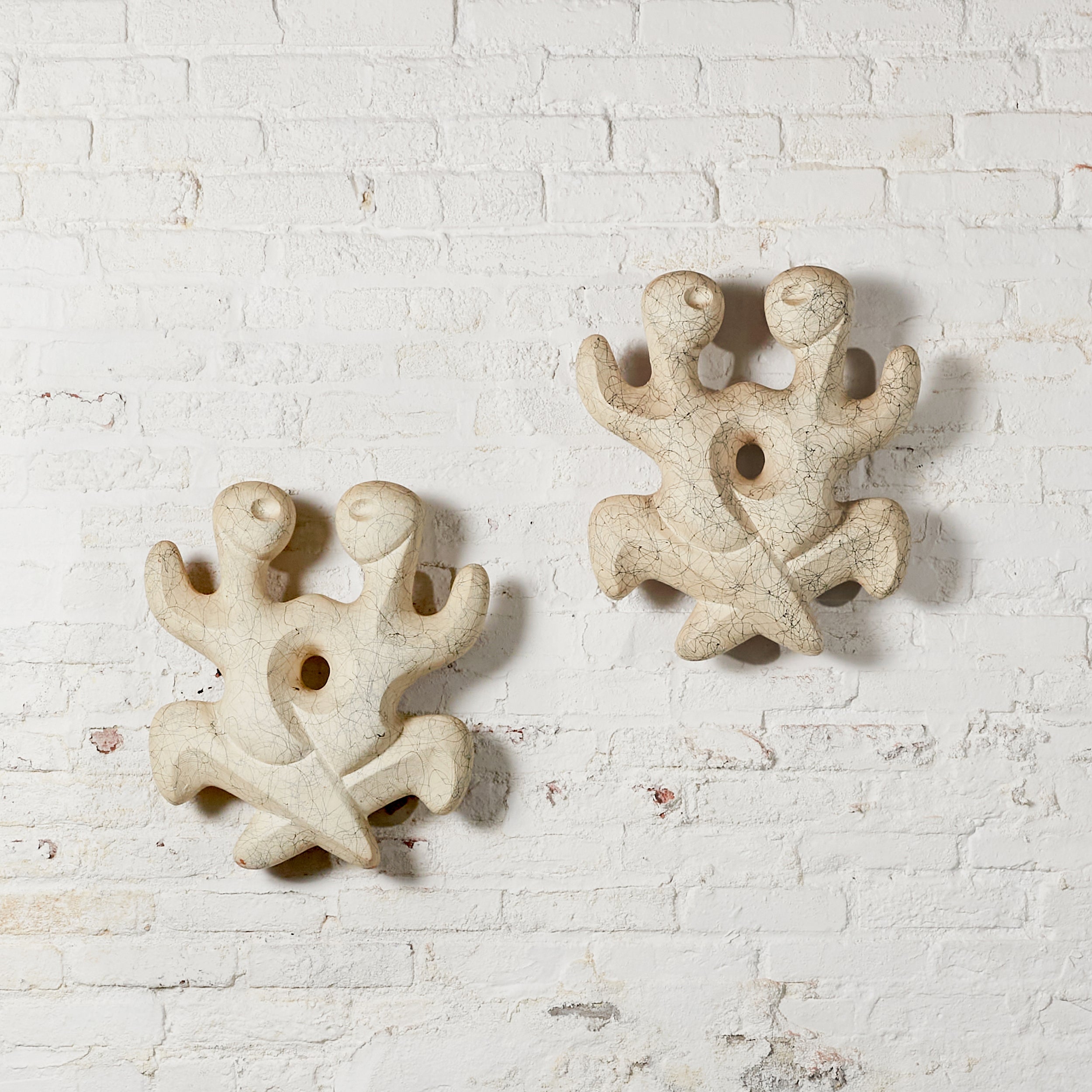 Pair of Frederic Weinberg Wall Sculpture – Casa Edo